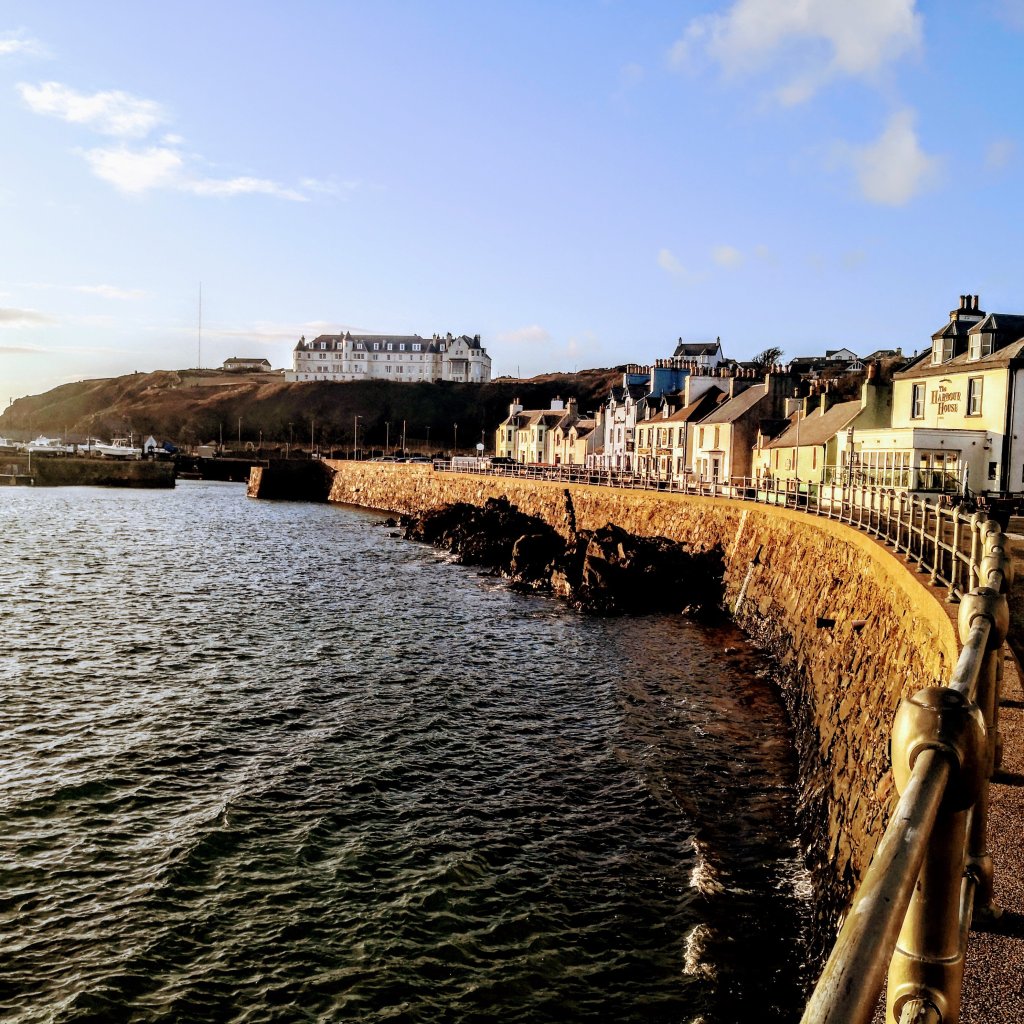 PORTPATRICK – THE QUIET BEFORE THE BORIS BRIDGE – retiredmartin